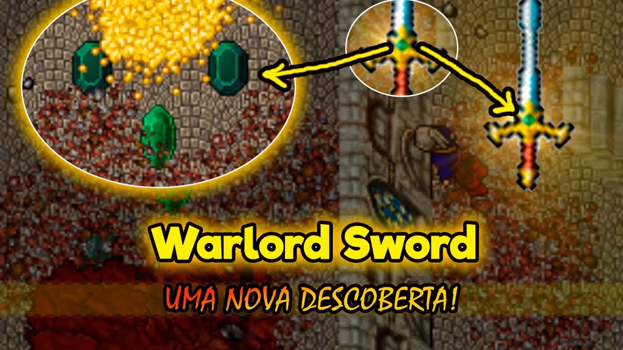 Warlord Sword, uma NOVA DESCOBERTA! - Destrinchando os Mistérios do Tibia #10 - YouTube