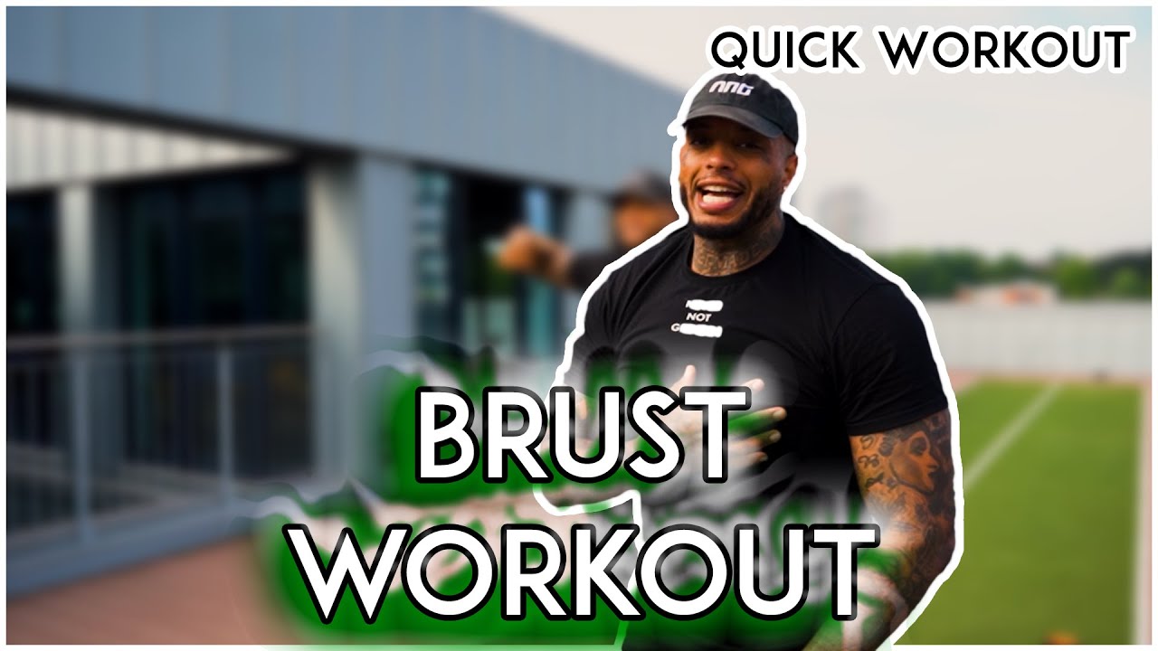 INTENSIVES 12 MINUTEN BRUST WORKOUT | NNG QUICK WORKOUT - YouTube