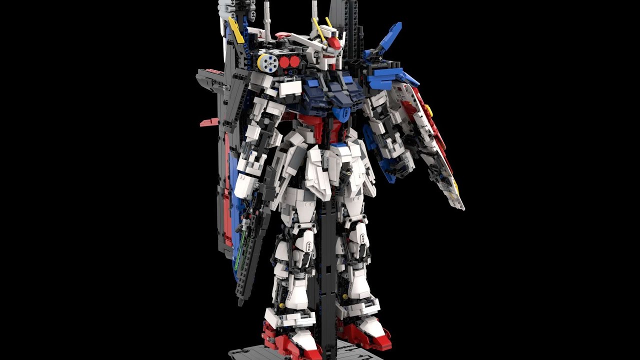 lego moc SEED 1/42 R17 PERFECT STRIKE 樂高 MOC 1/42完美攻擊高達#lego #seed ...