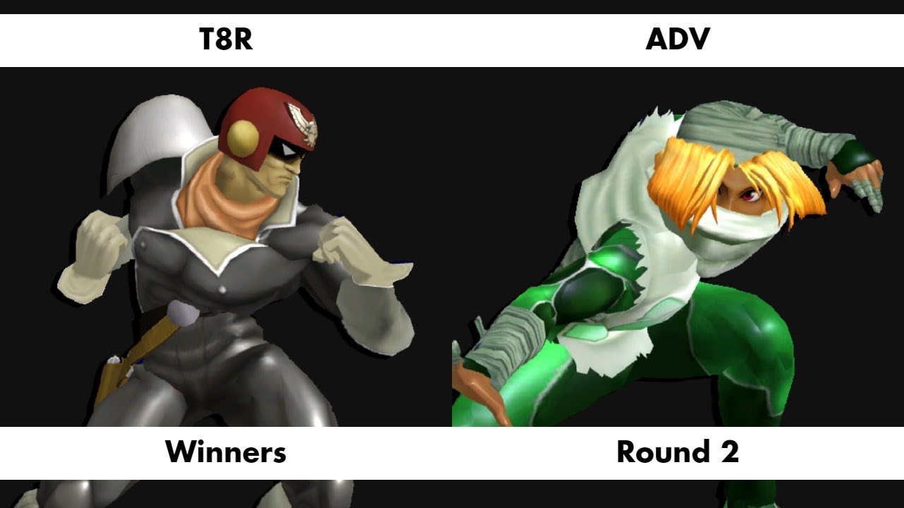 T8R (Captain Falcon) vs ADV (Sheik) | Winners Round 2 | Moonwalk Monday ...