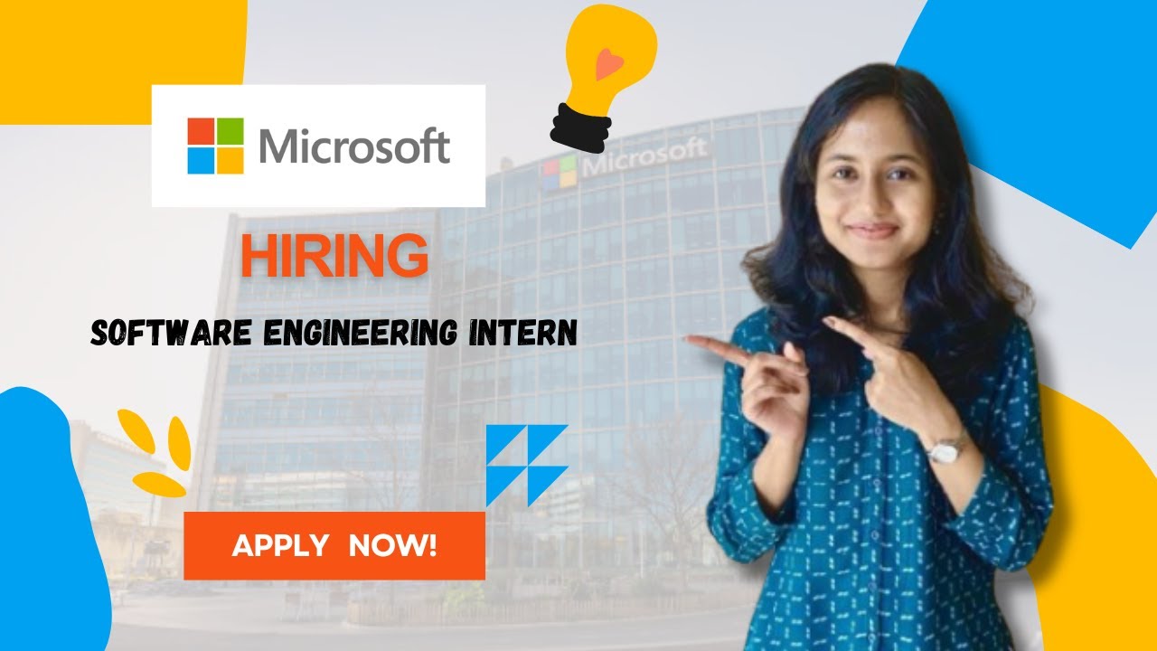Microsoft Hiring Software Engineering Interns - YouTube
