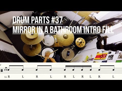DRUMS - Mirror in a Bathroom - Intro Fill - (Not so) Famous Drum Parts ...