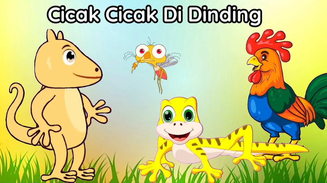 Cicak Cicak di dinding-Lagu anak-Lagu anak anak Populer-Animasi anak ...