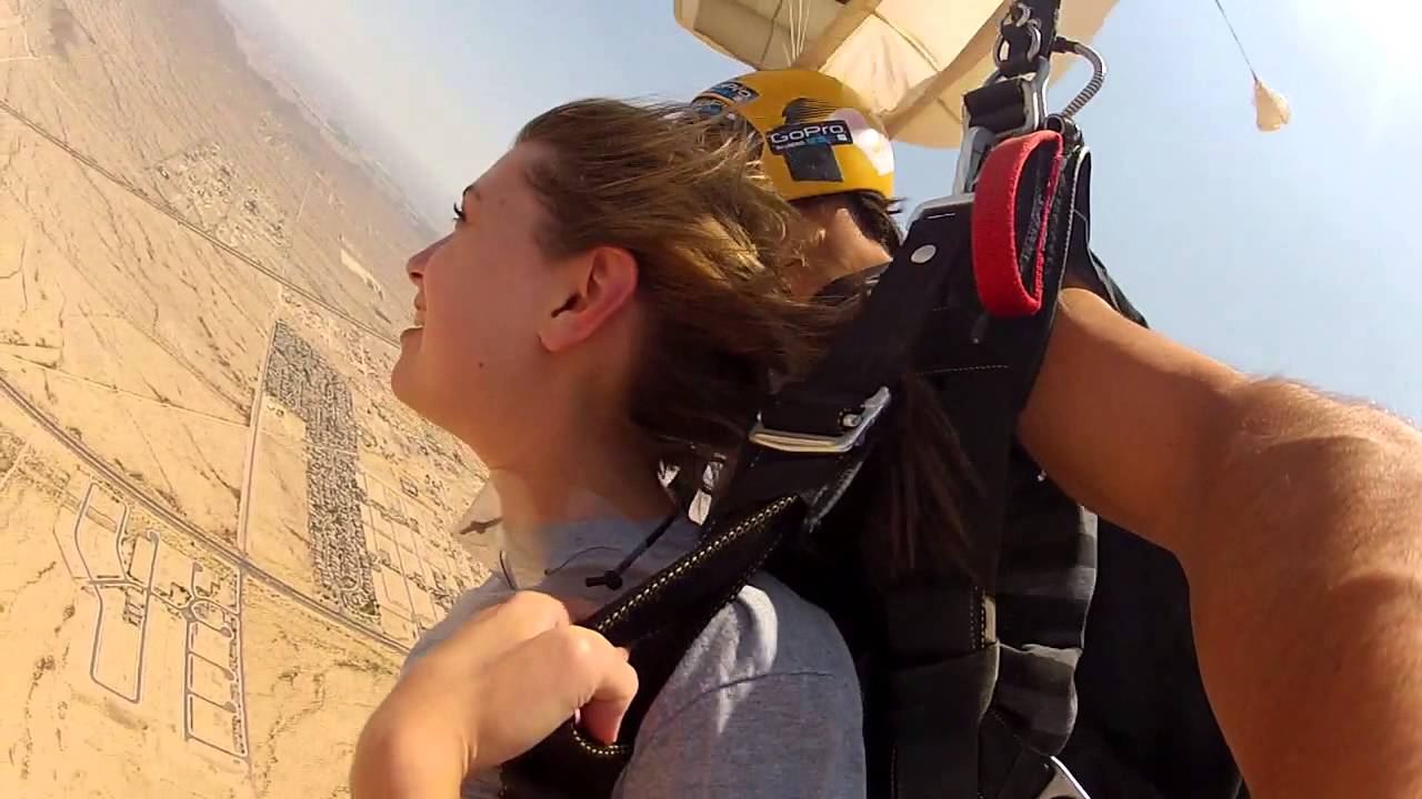 Alison's First Jump at Phoenix Area Skydiving! - YouTube