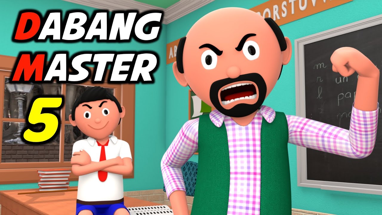 ‎DABANG MASTER 5 | Funny Comedy Video | Desi Comedy | Cartoon | Cartoon ...