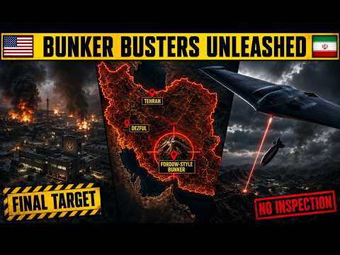 The U.S. Military Just UNLEASHED Bunker Buster Munitions On Iran
