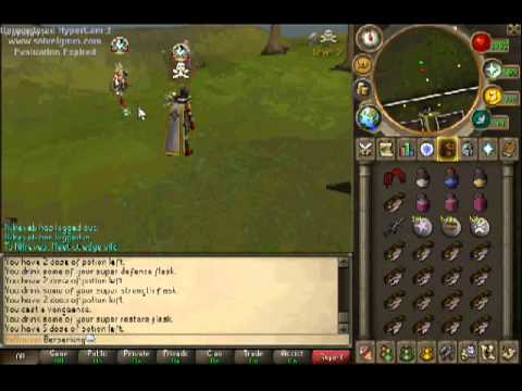 Quick bandos risk fight with nilreveb - YouTube