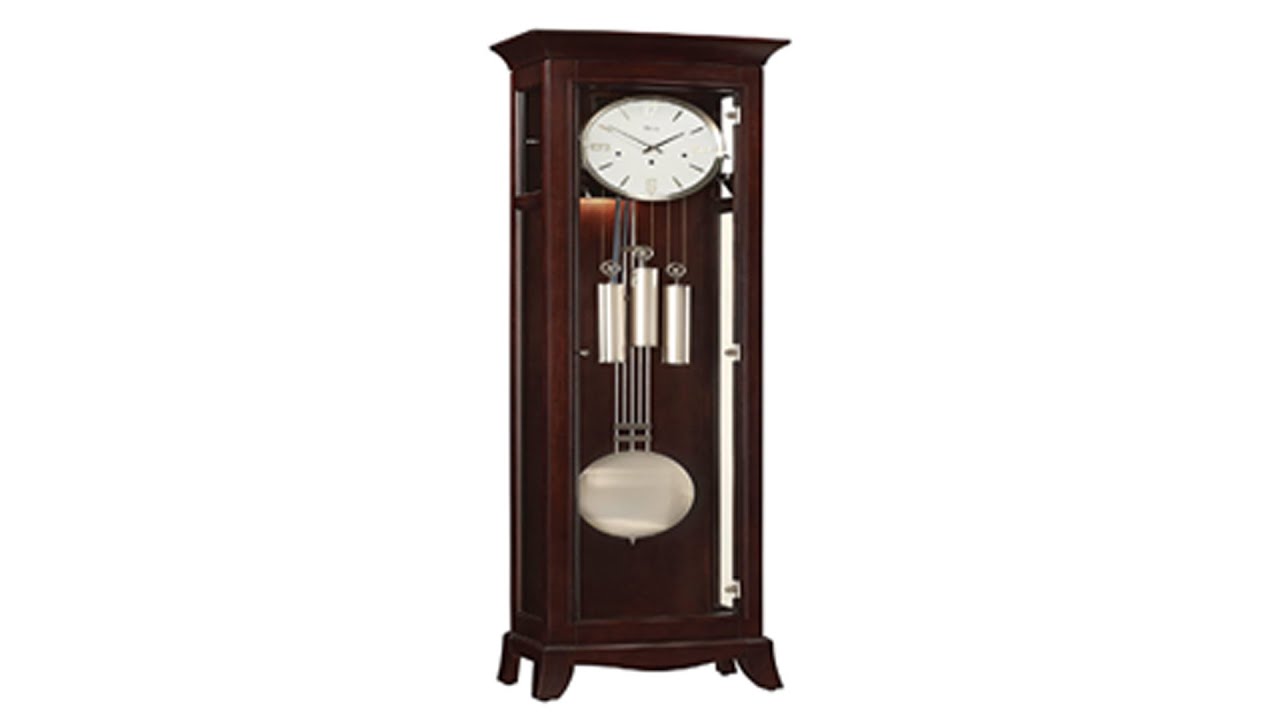 Ridgeway Clocks Chapman Floor Clock, Brown - YouTube
