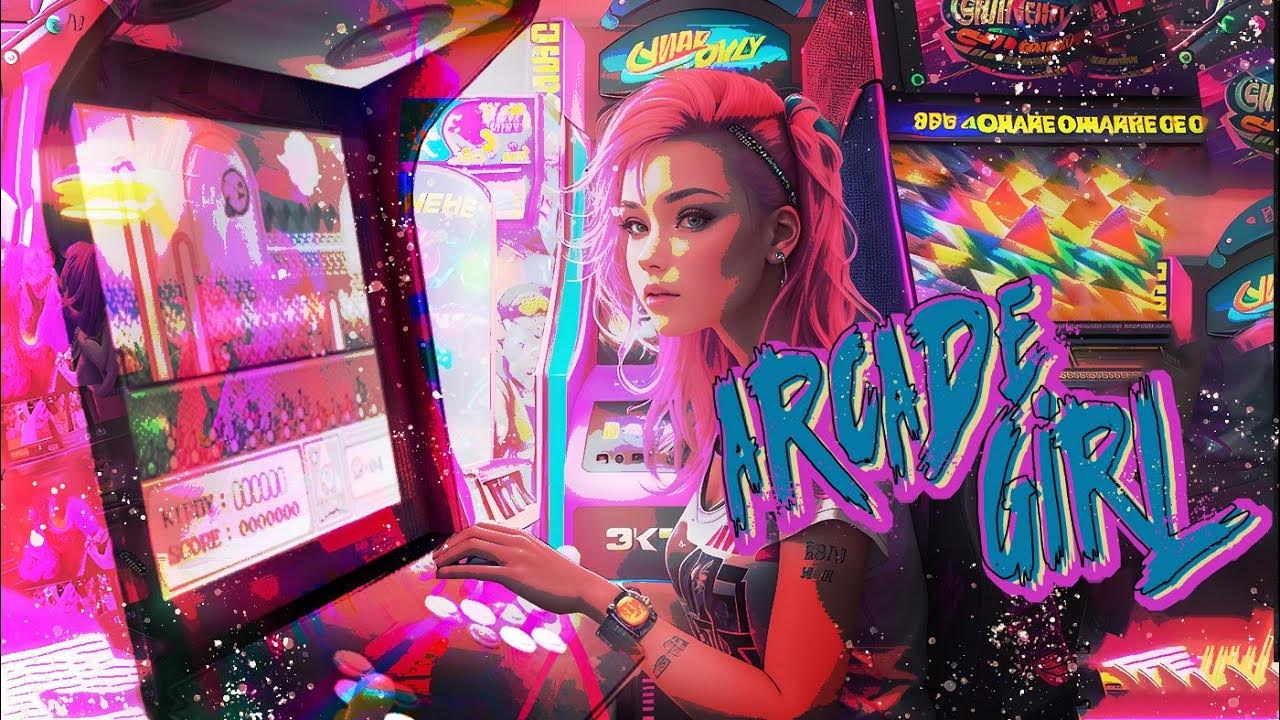 arcade girl - #synthwave #80s #cyberpunk - YouTube