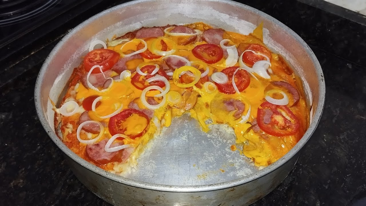 Pizza delícia..( Receitas de Márcia ) - YouTube