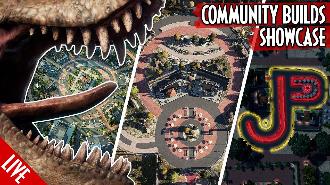 Showing YOUR BEST BUILDS | Jurassic World Evolution 2 Best Park Builds ...