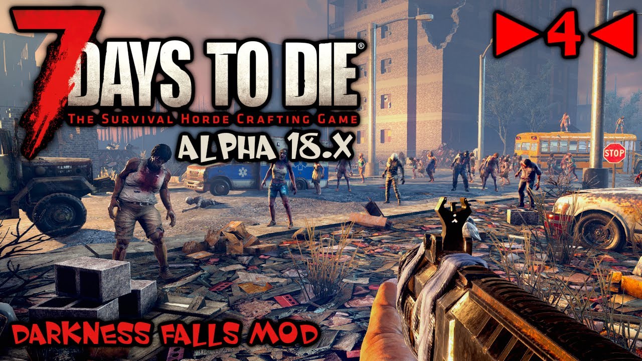 7 Days to Die - Darkness Falls - 004 - Auf zum Mittelpunkt der Map ...