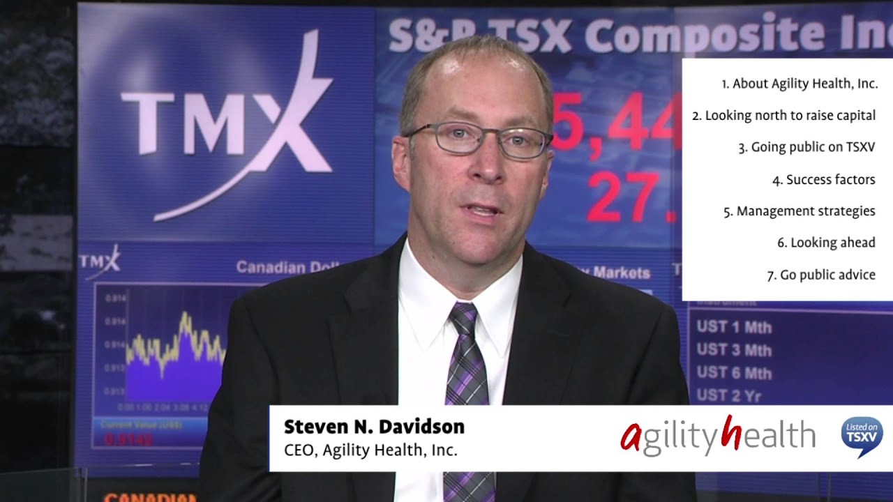 Steven N. Davidson, CEO, Agility Health, Inc. - YouTube