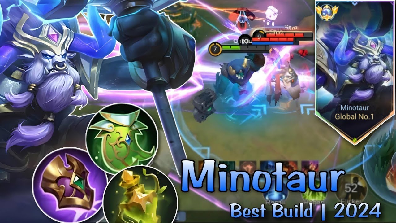 GAMEPLAY TOP 1 GLOBAL MINO SUPER TANK | BEST BUILD 2024 | GAMEPLAY ...