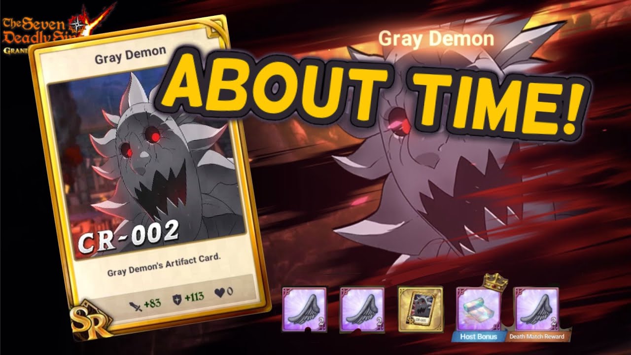 Months-Long Gray Demon Grind Comes To An END! FINALLY I Can Be Free ...