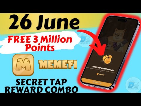 Level 1-11 ) Memefi Secret Reward Combo |Memefi 2,000,000 Coins Code ...