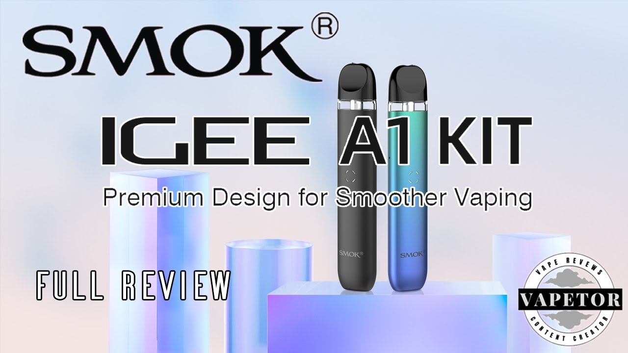 IGEE A1 Kit by SMOK | Full Review (PH) - YouTube