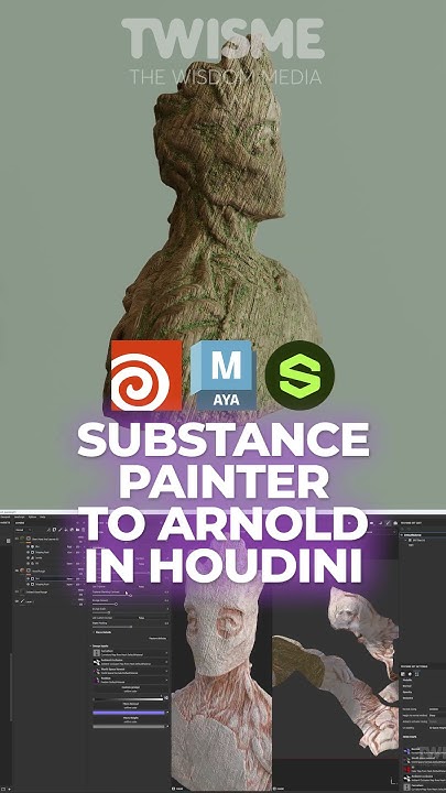 Substance Painter | Arnold Render | Houdini #tutorial #substance #arnoldrender #houdini - YouTube