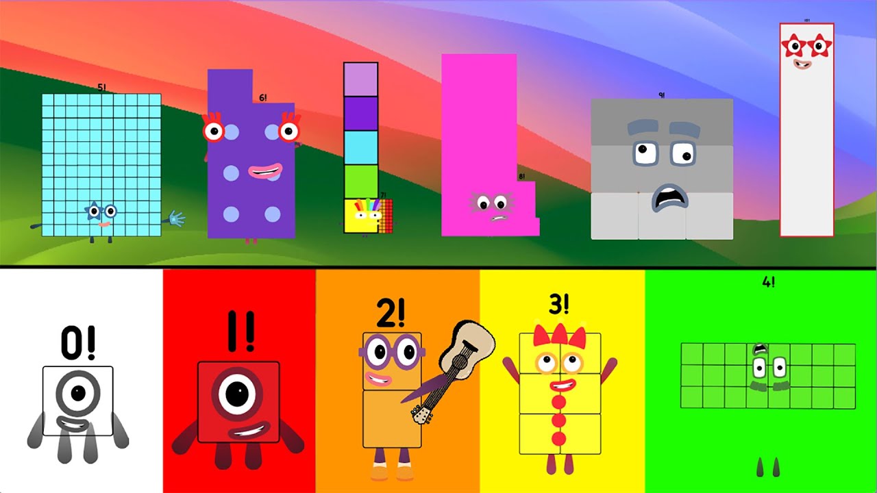 Can You Guess The Hidden Pattern In Factorial Numberblocks Band my take ...