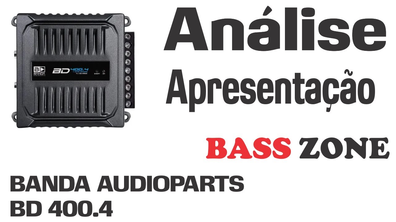 BANDA BD 400.4 Apresentação - YouTube