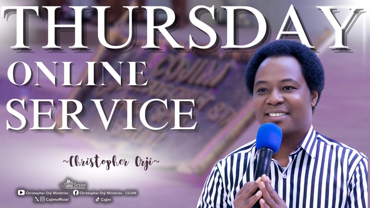 Thursday Online Service With God, Jesus Christ And The Holy Spirit. # ...