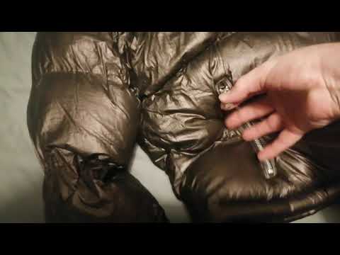 Womens Pretty little thing shiny brown puffer jacket