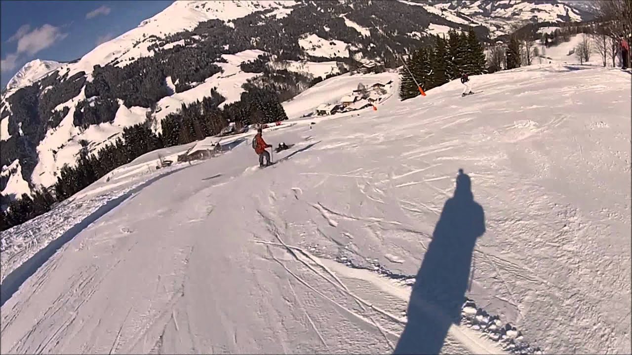 Wintersport Kirchberg februari 2013 - YouTube