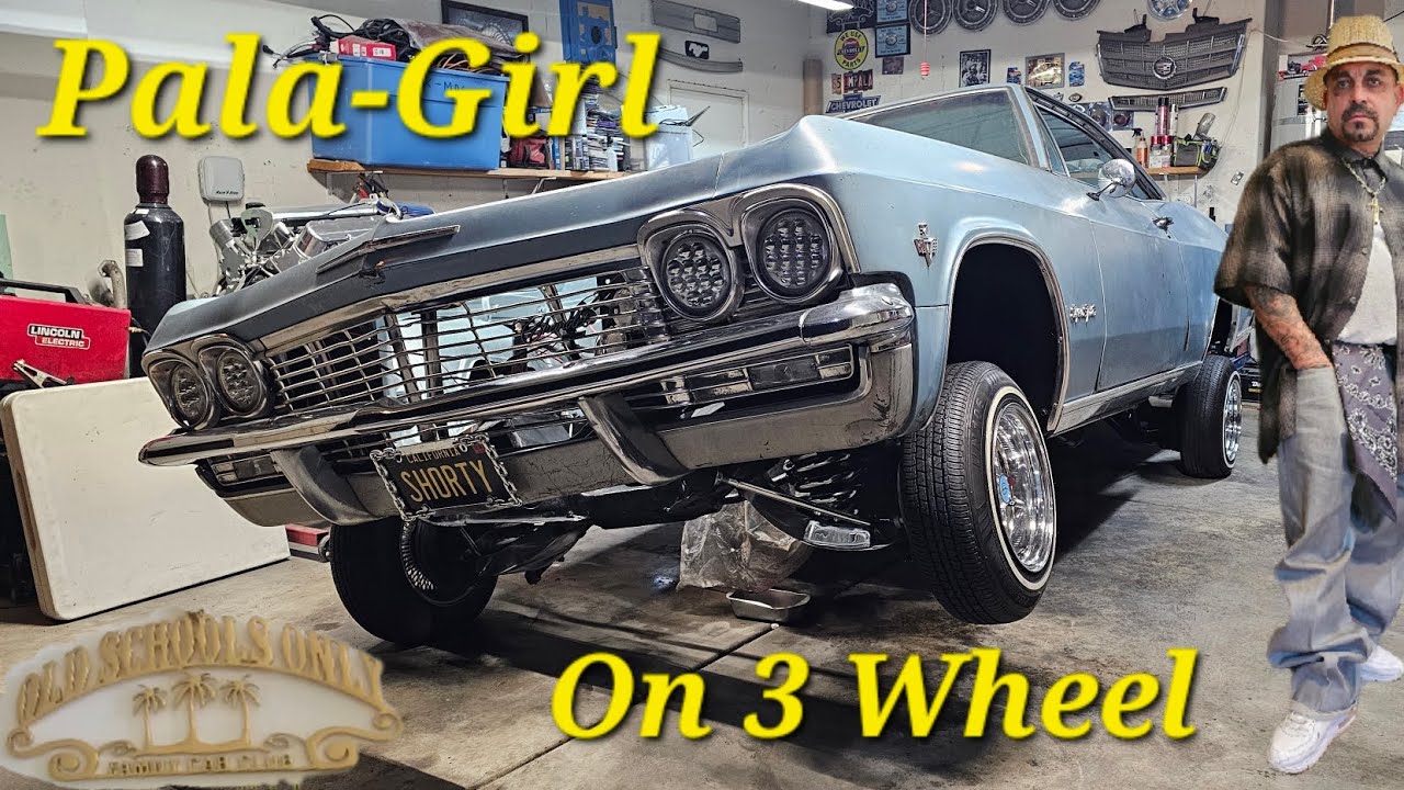 Hydraulic On The 1965 Impala Low Rider - YouTube