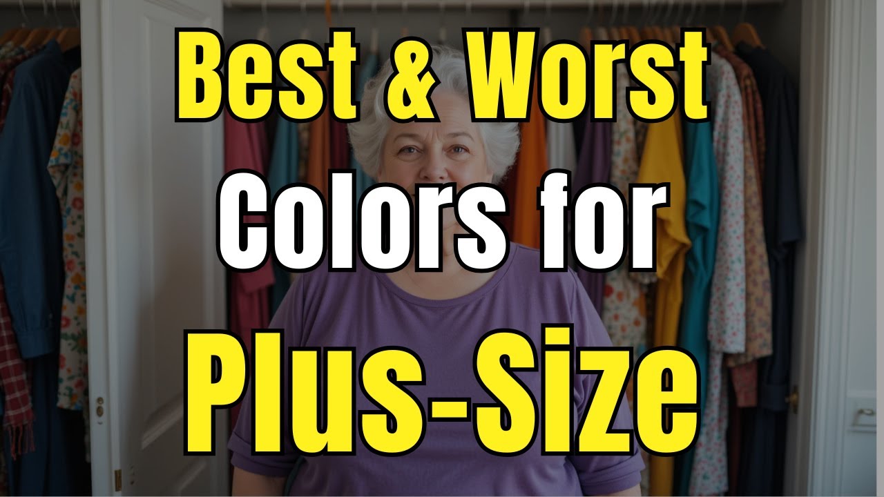 5 Colors That Make Plus-Size Women Over 60 Look Elegant – 3 That Don’t ...
