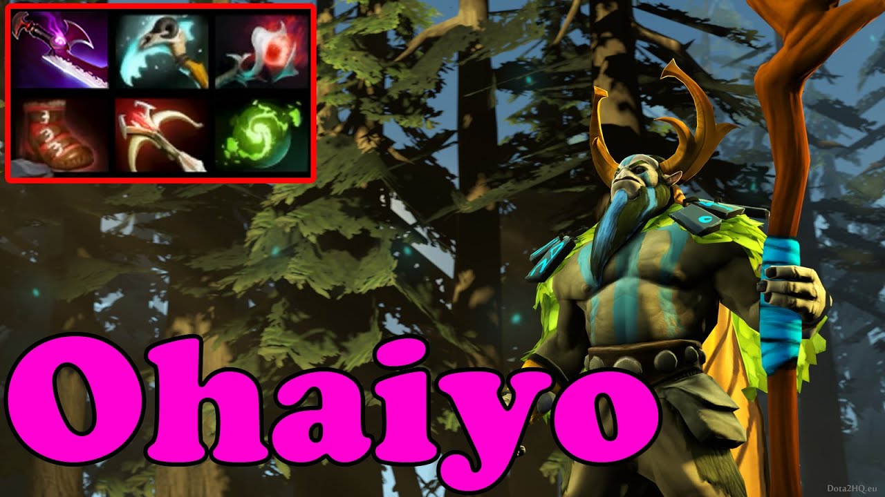 Dota 2 - Ohaiyo Plays Nature's Prophet - Ranked Match Gameplay - YouTube