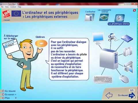 Chapitre 1 - 7 eme : Ordinateur et SE ( partie 1 ) - YouTube