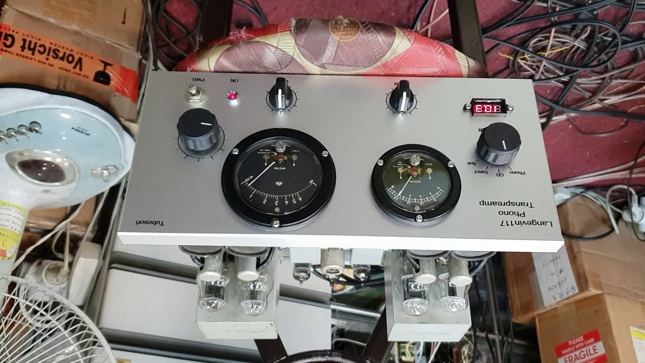 트랜스 LCR 포노앰프 phono amp 포노앰프 - YouTube