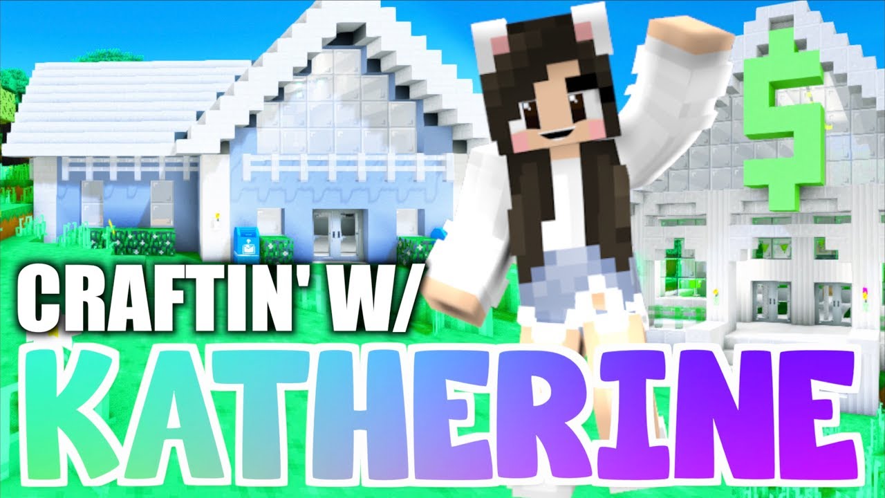 💙Minecraft BANK + POST OFFICE! Craftin' w/ Katherine Ep. 25 - YouTube