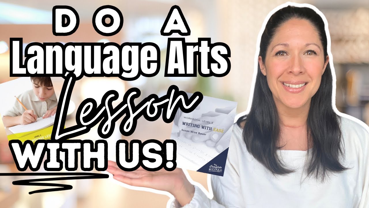 Do a Grade 4 Homeschool Lesson with Us! || First Language Lessons ...