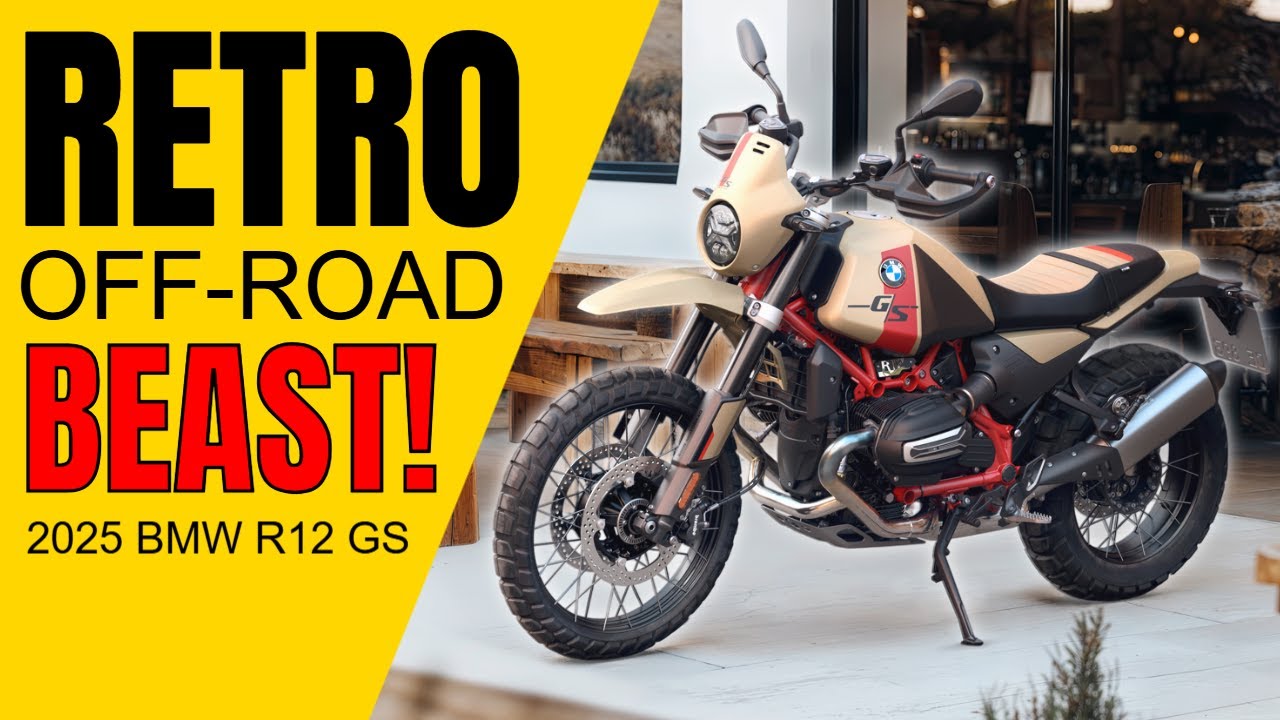 New 2025 BMW R12 GS Revealed: Retro Looks, Serious Off-Road Power ...