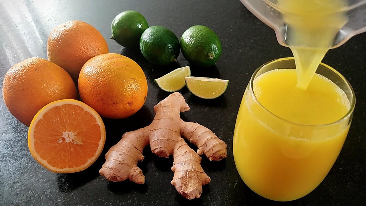 PRA QUE SERVE O SUCO DE LARANJA COM LIMÃO E GENGIBRE | DESCUBRA OS ...