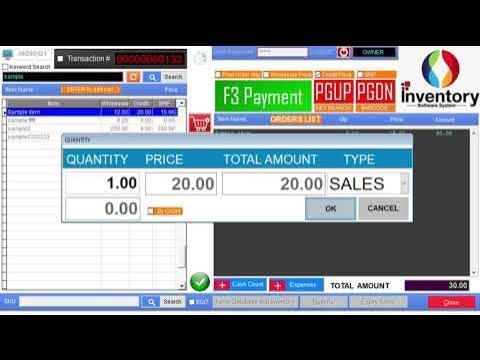 POS and Inventory System 2021 Version 2 - YouTube