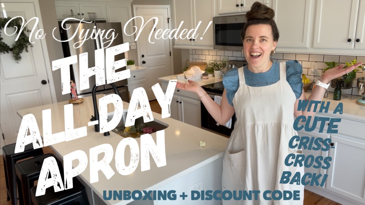 The All-Day Apron Unboxing! - YouTube