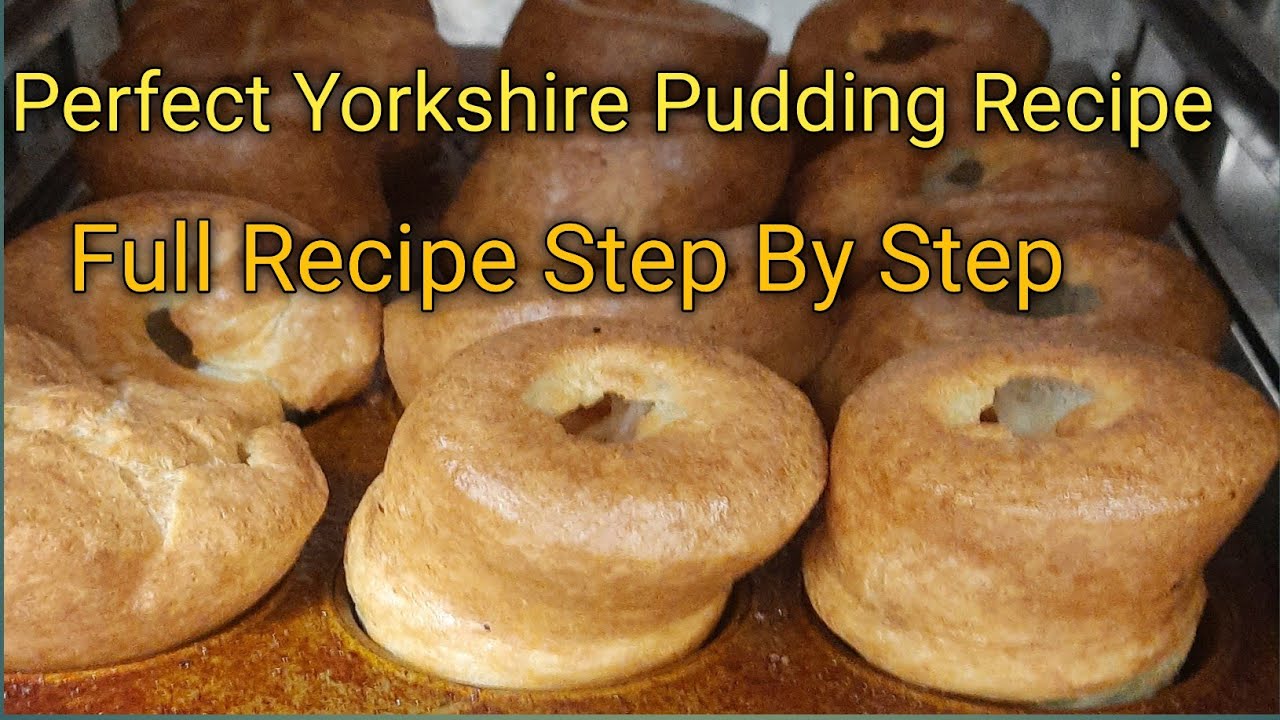 How To Make Yorkshire Pudding// Best Yorkshire Pudding Recipe Ever ...