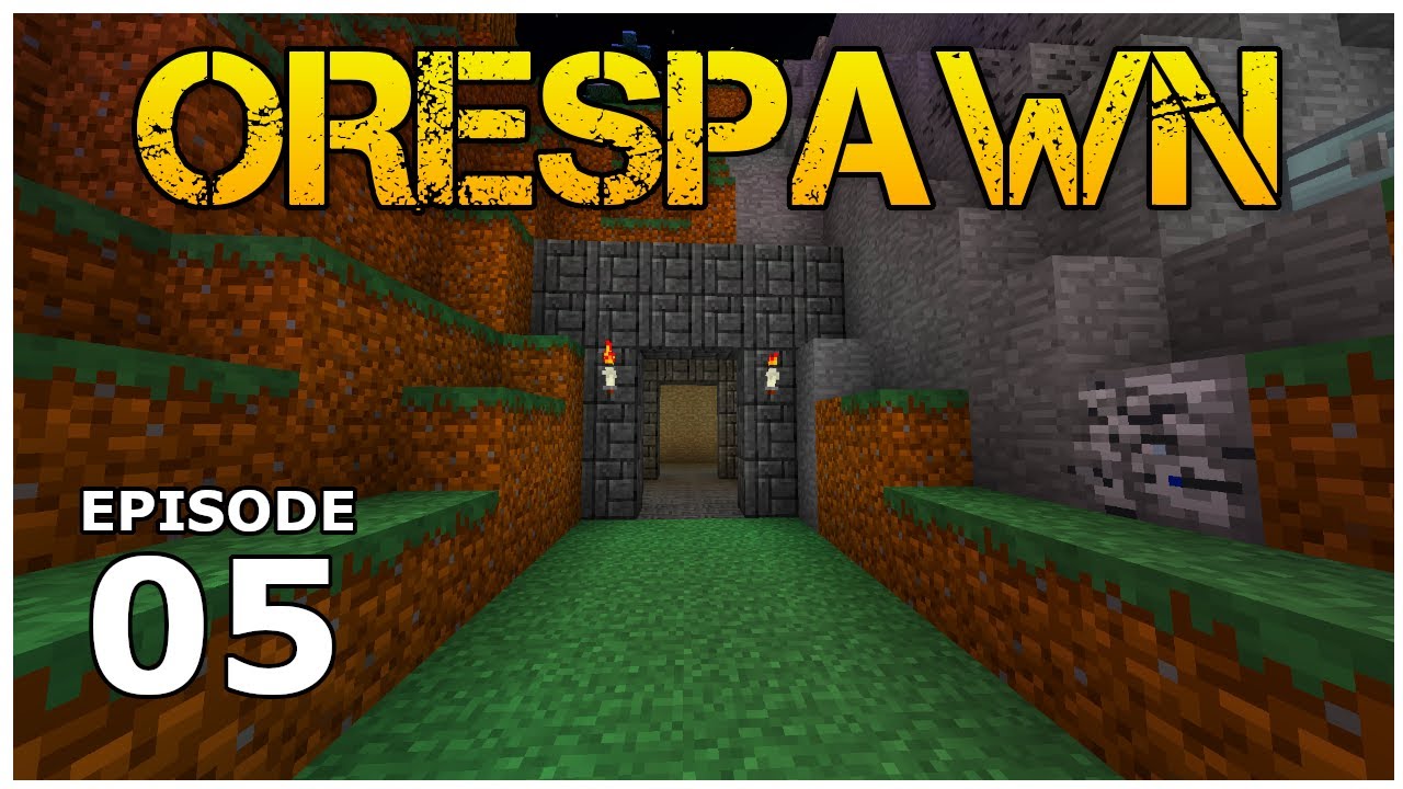 MINECRAFT ORESPAWN LET'S PLAY - EPISODE 5: BASE BUILDING (1.7.10) - YouTube