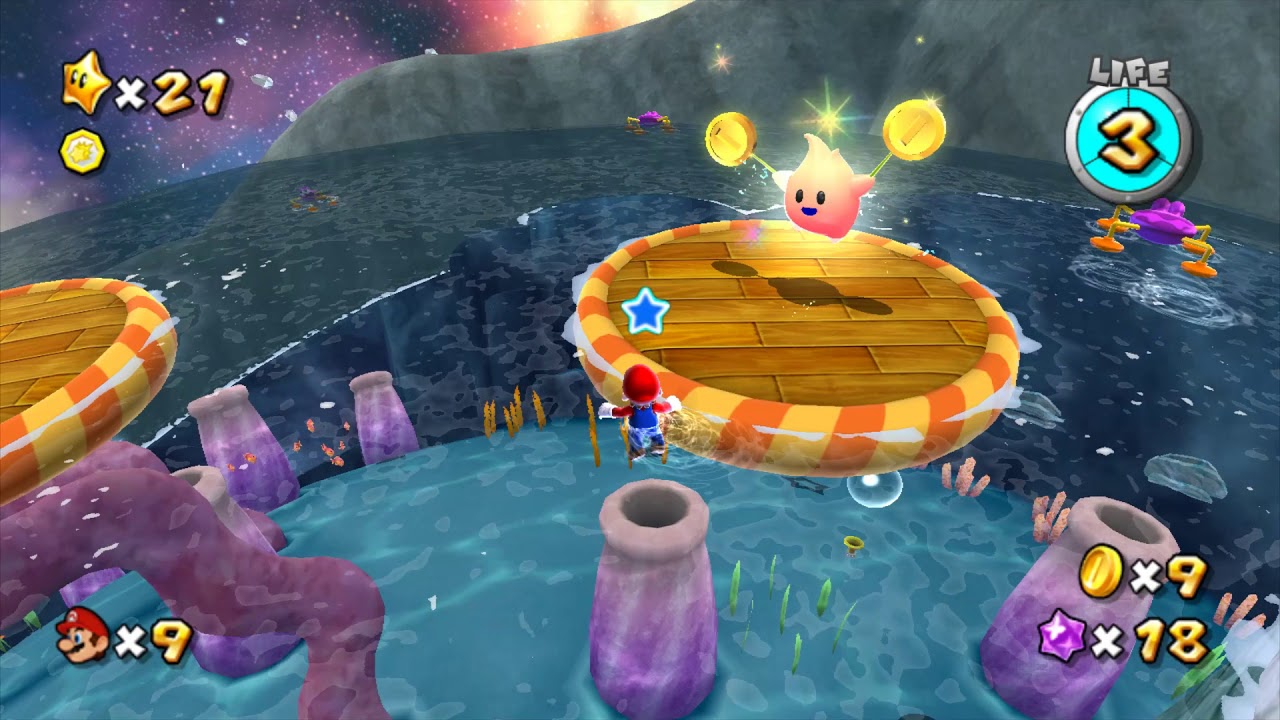 Super Mario Galaxy 2 Part 12: Cosmic Cove Galaxy - YouTube