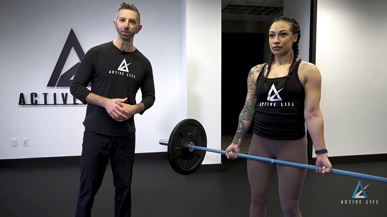 Supinated Grip Deadlift - YouTube