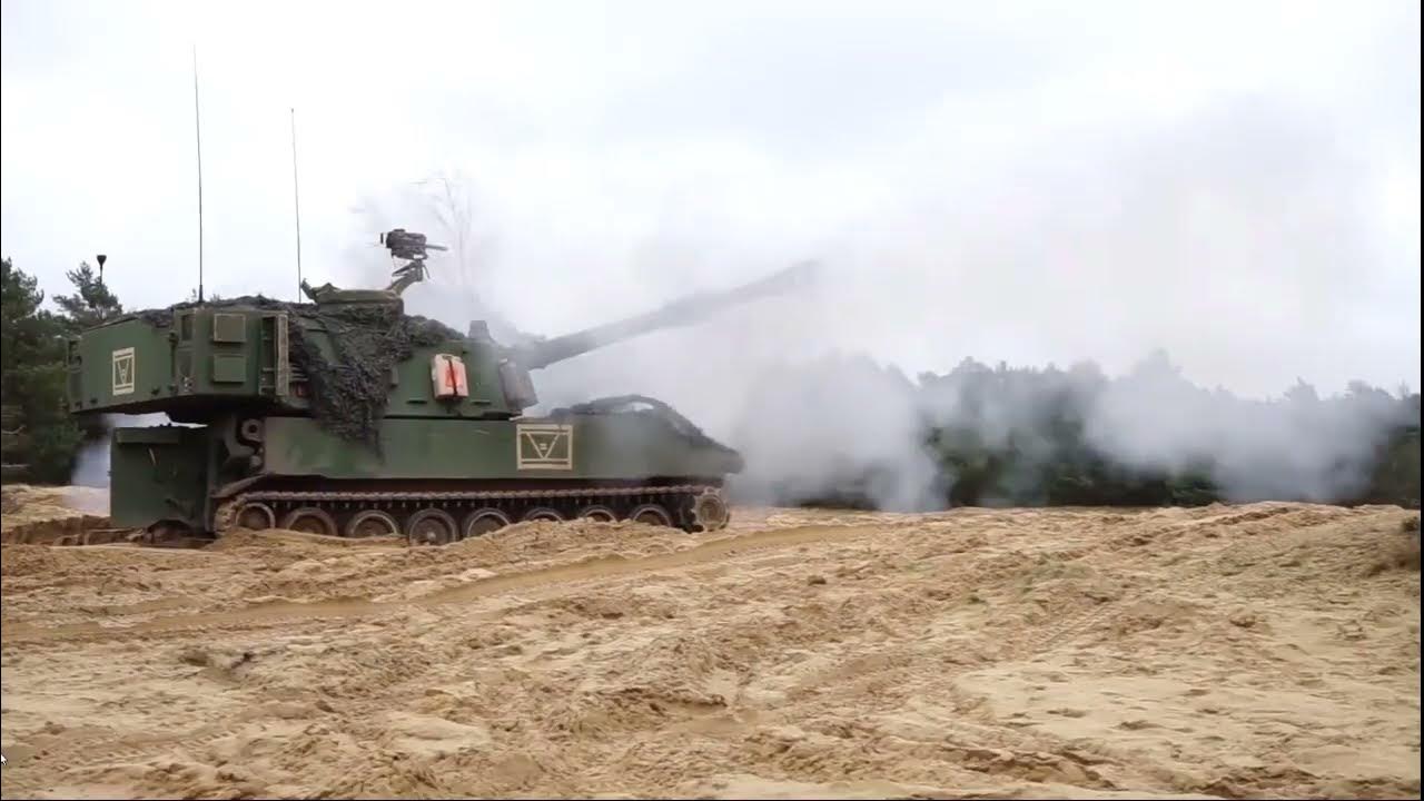 Всередині САУ M109 Paladin.Inside the M109 Paladin 155 mm Self-Propelled Howitzer. - YouTube