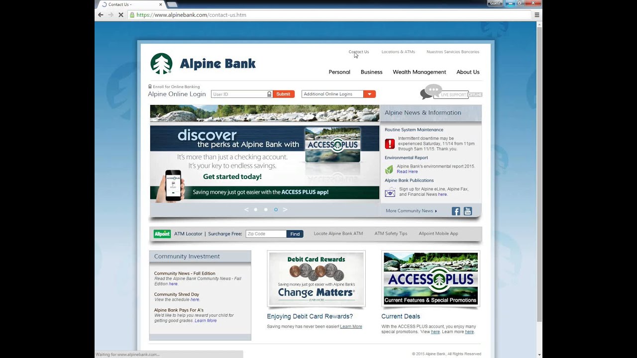 Alpine Bank - YouTube