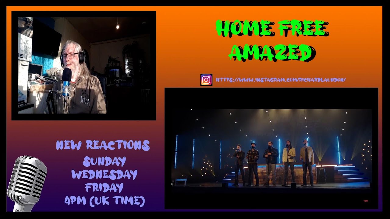 REACTION | HOME FREE - AMAZED | ACAPELLA COVER - YouTube