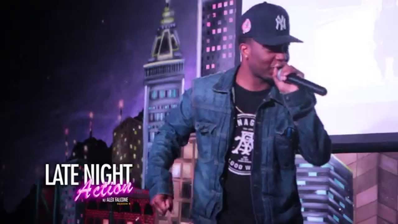 Portland Rapper Vinnie Dewayne on Late Night Action - YouTube