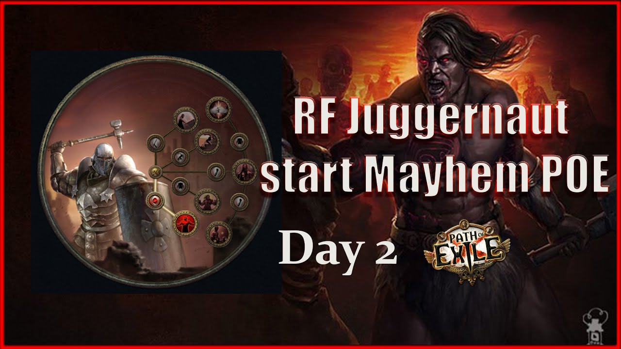 RF Juggernaut start Mayhem POE, Day 2 - YouTube