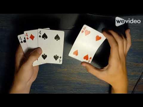 four card trick - YouTube