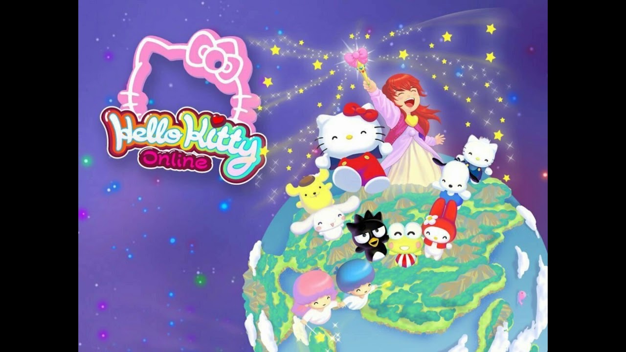 Hello Kitty Online OST - London Chat Room (v1) - YouTube