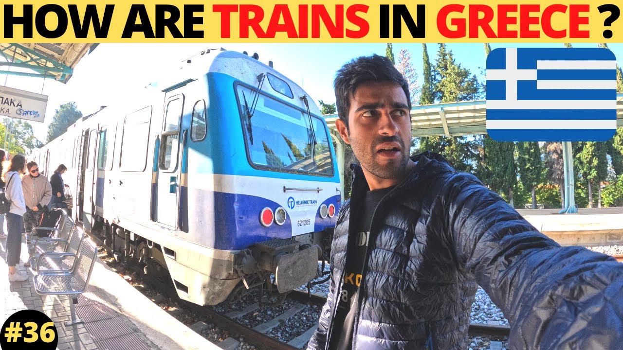 How are TRAINS in Greece ? | Greece to N Macedonia 🇬🇷🇲🇰 - YouTube